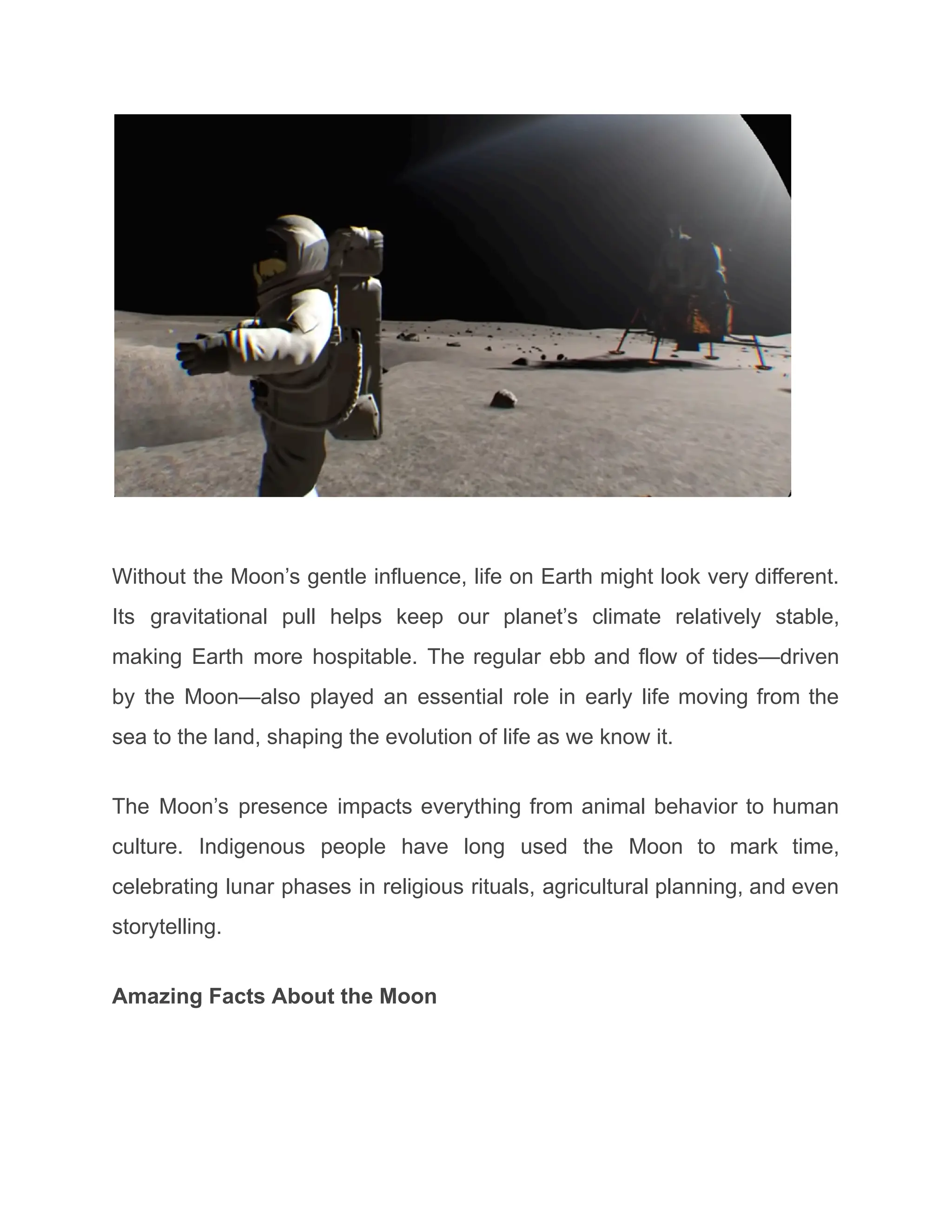 The Moon: Its Mysterious Past, Vital Role in Our Solar System, and How ...