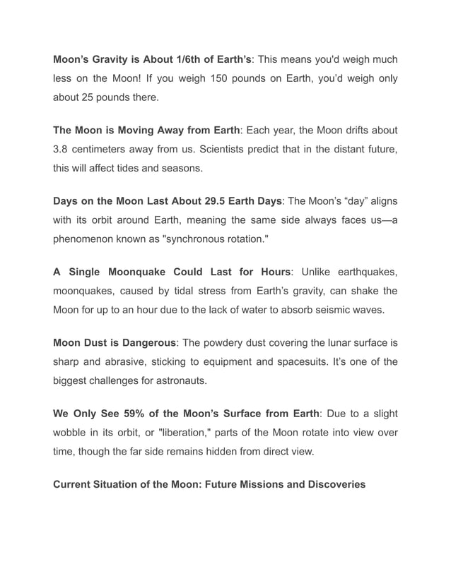 The Moon: Its Mysterious Past, Vital Role in Our Solar System, and How ...