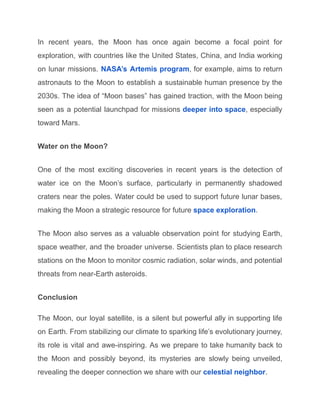 The Moon: Its Mysterious Past, Vital Role in Our Solar System, and How ...