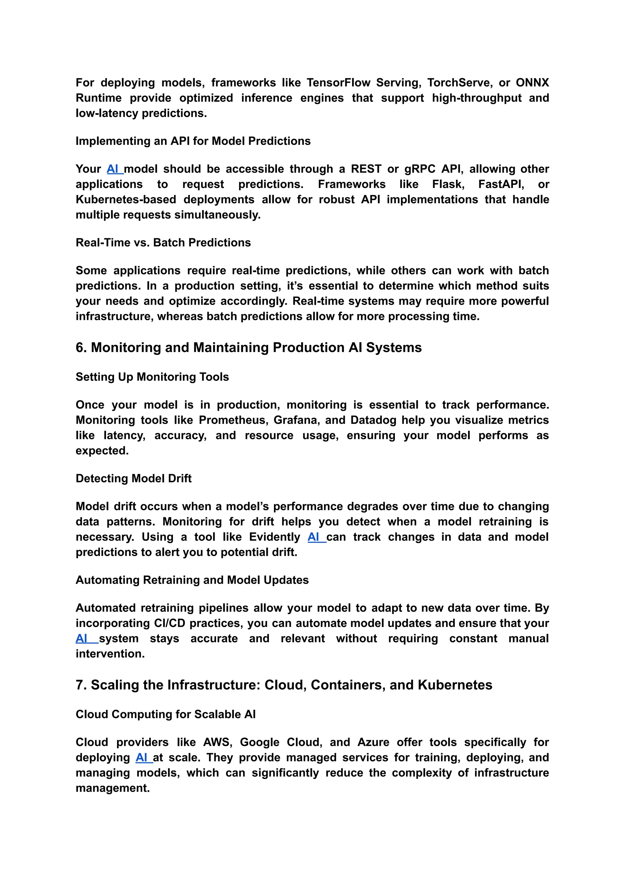 Zero to Production: Building AI Systems That Actually Scale Beyond the ...