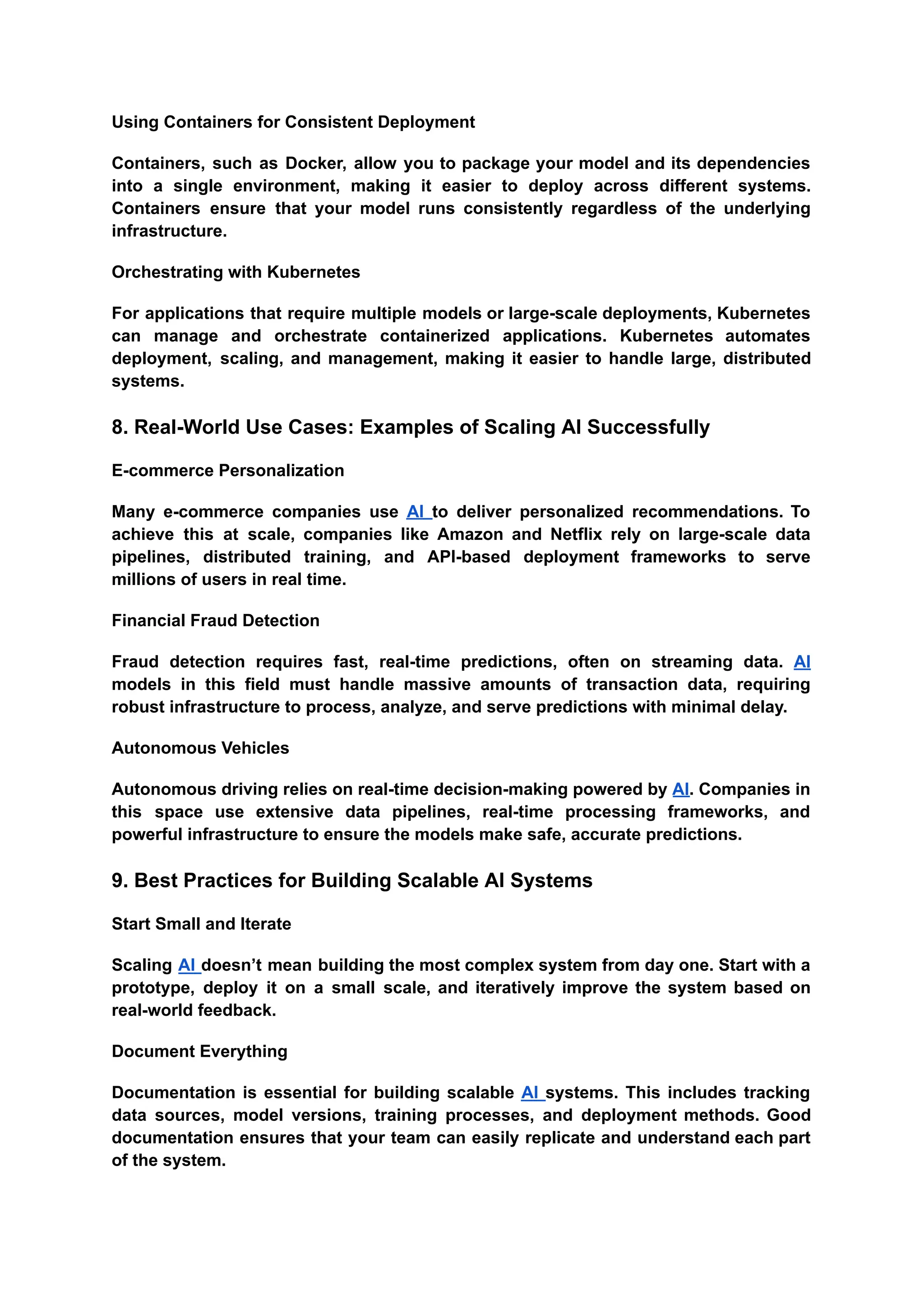 Zero to Production: Building AI Systems That Actually Scale Beyond the Notebook | PDF