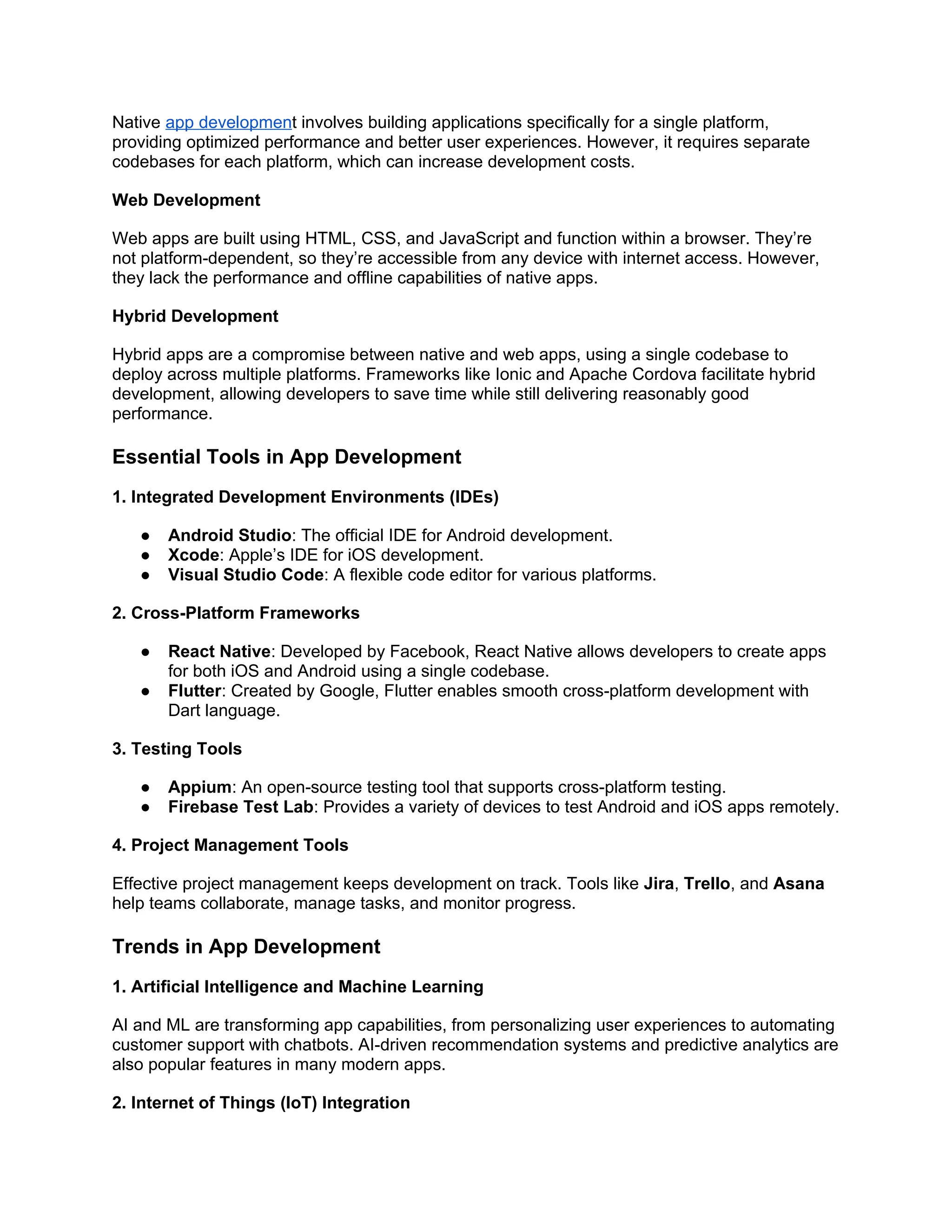 Essential Guide to Modern App Development | PDF
