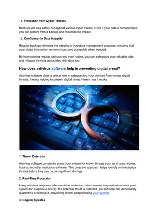 12 Crucial Steps to Prevent Digital Arrest | PDF