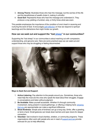 10 Parables of Jesus and Their Meanings... | PDF