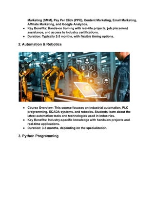 ipcs global kannur ,digital marketing ,automation,python | PDF