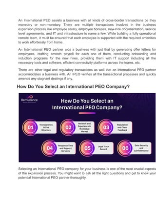 benefits of peo services for businesses | PDF