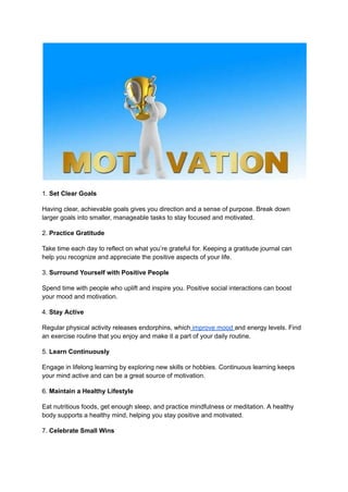 12 Surprising Effects of Positivity and Motivation on Your Daily ...