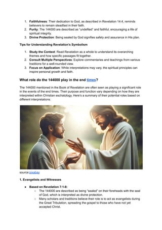 The Mystery of the 144000: Exploring Revelation’s Sacred Number | PDF