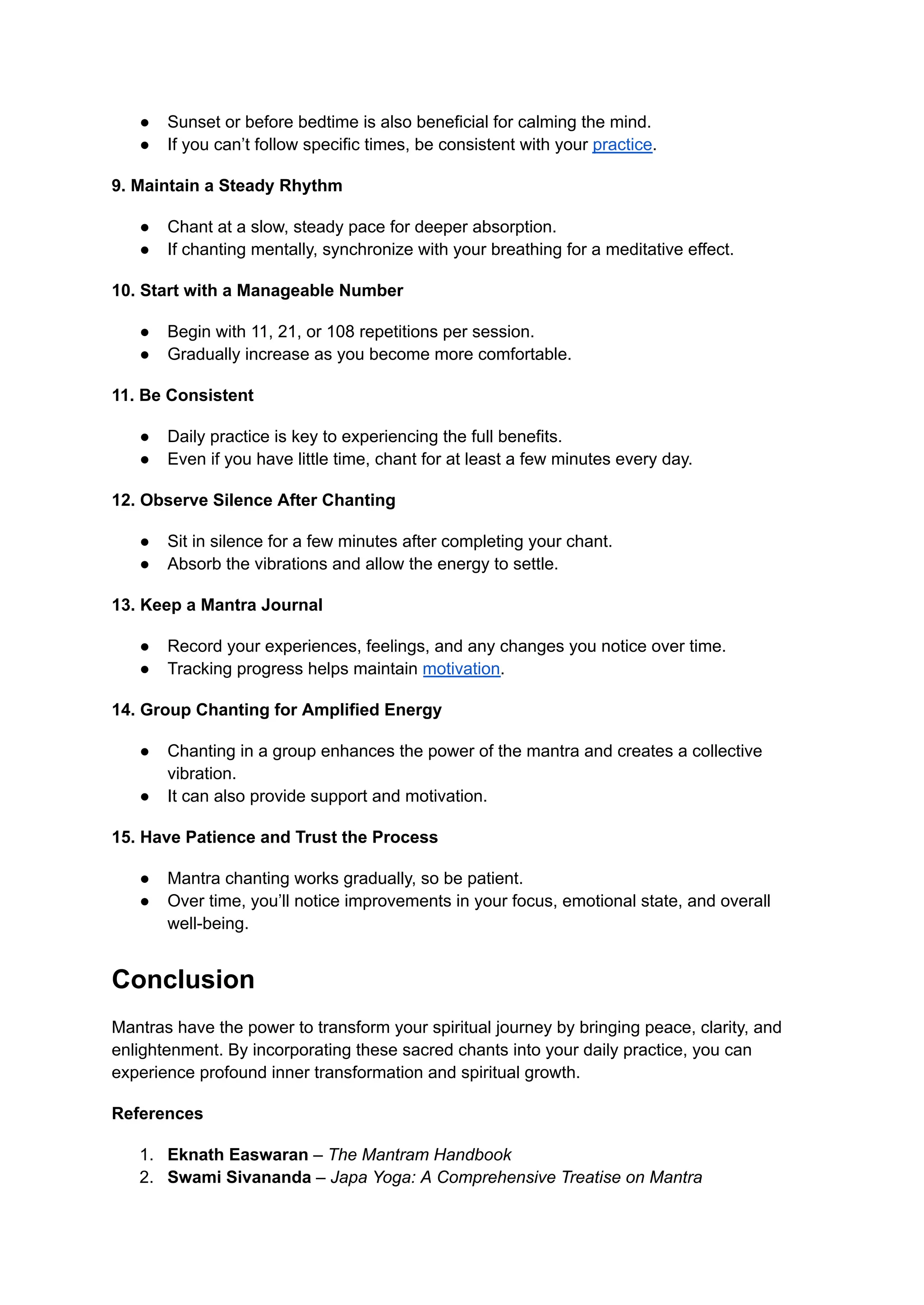 12 Powerful Mantras to Elevate Your Spiritual Journey | PDF