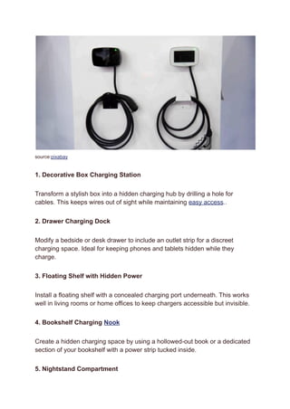 10 Hidden Charging Stations You Can Easily Make | PDF