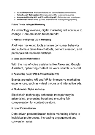 The Ultimate Guide to Digital Marketing. | PDF