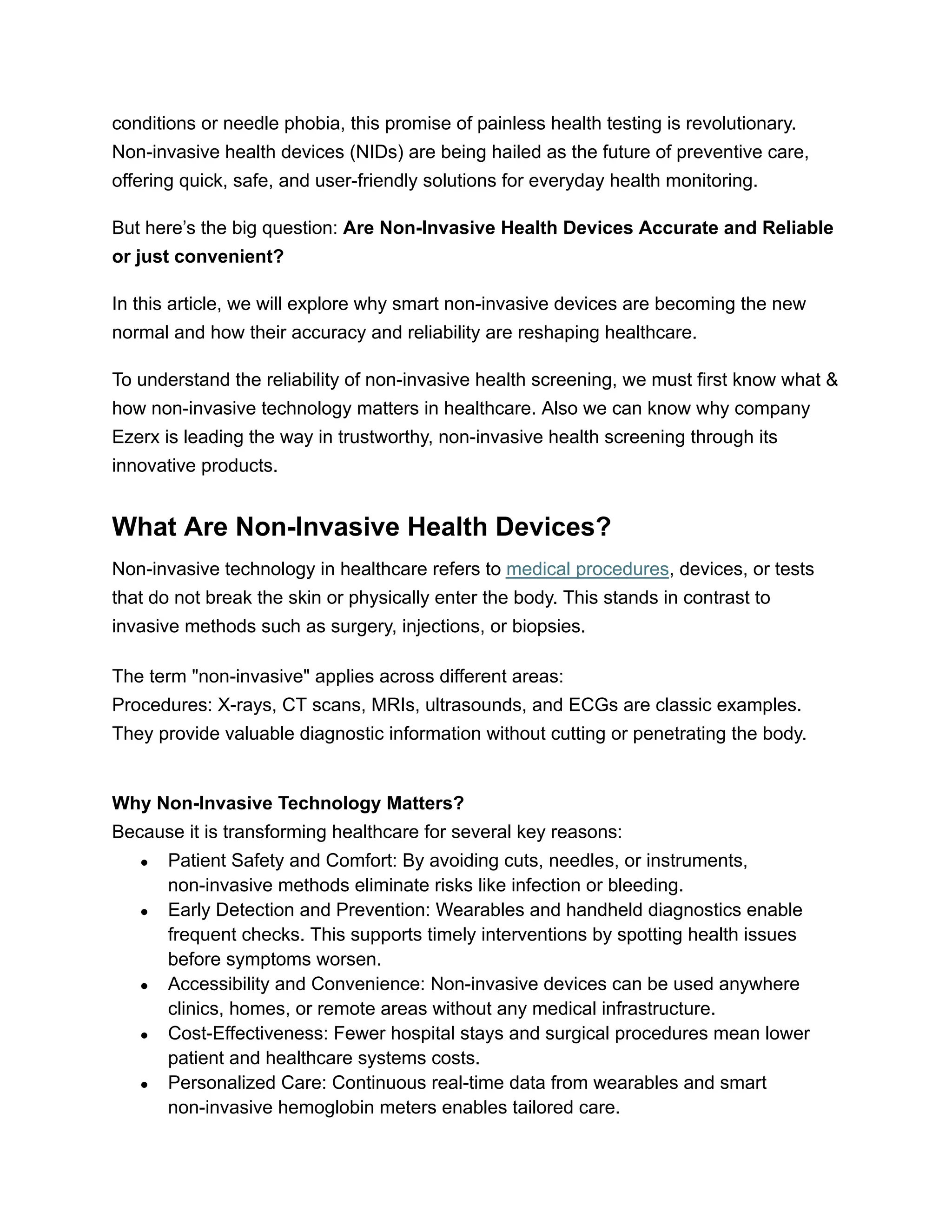 Are Wearable Health Monitors Accurate? And Why EzeCheck Leads the Pack ...