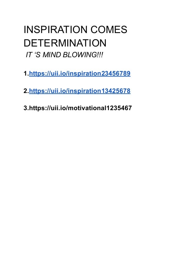 INSPIRATION | PDF