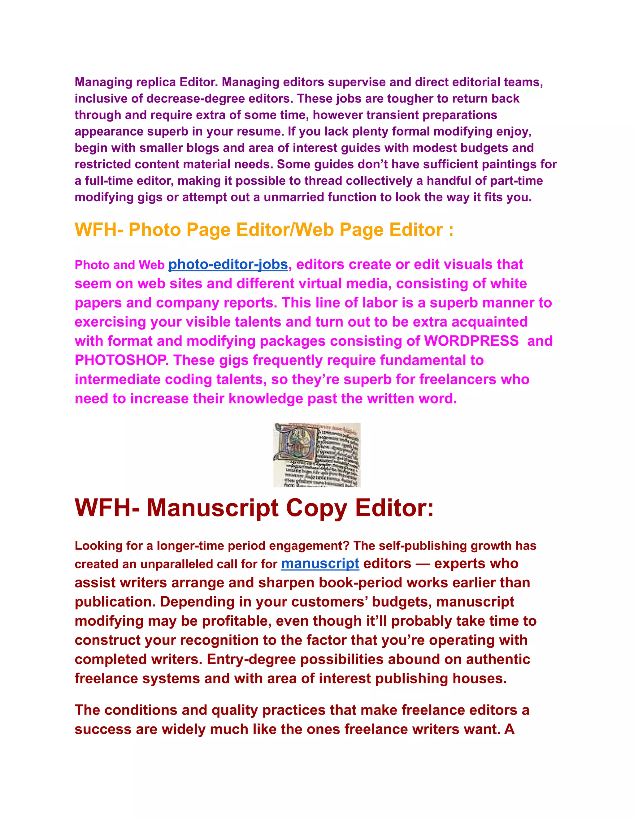 WORK FROM HOME JOB | PDF