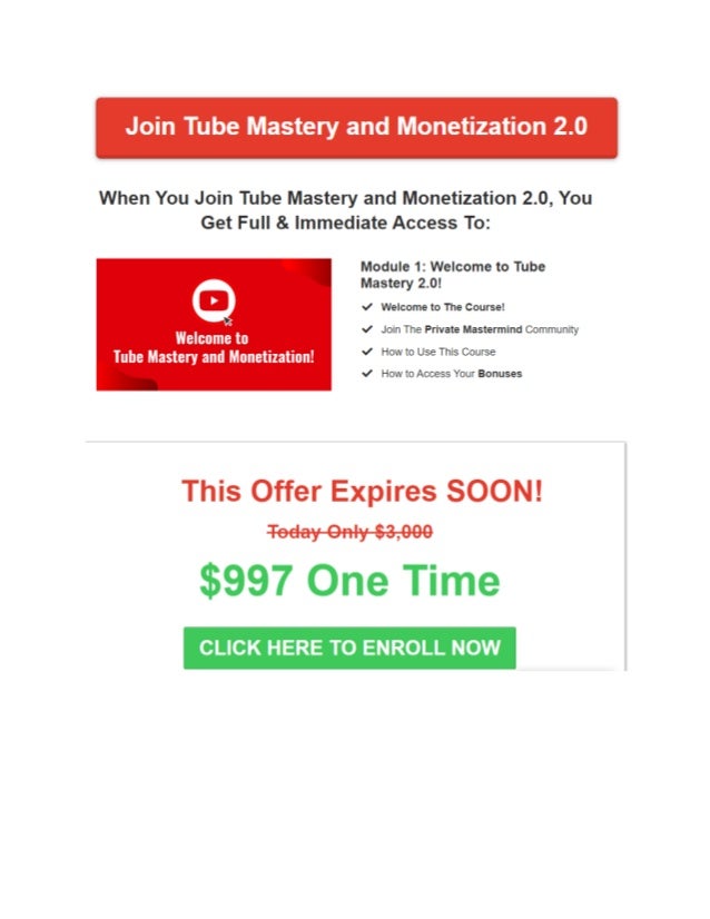 TUBE MASTER | PDF