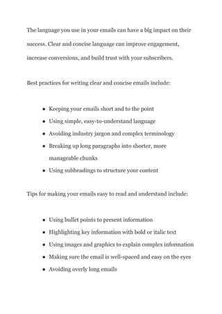 Email marketing | PDF