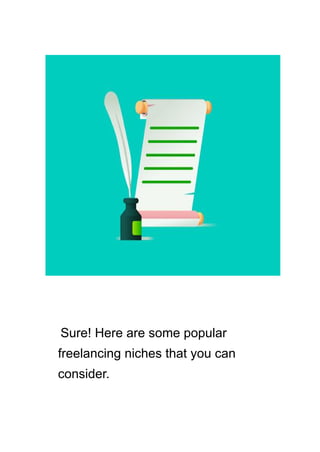 Top Freelancing Niches | PDF
