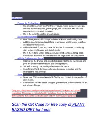 PLANT BASED DIET | PDF