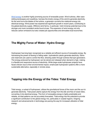 ReNew - A Global Renewable Company | PDF