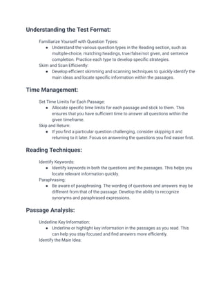 Cracking the Code: How to Score Band 8 in the IELTS Exam | PDF