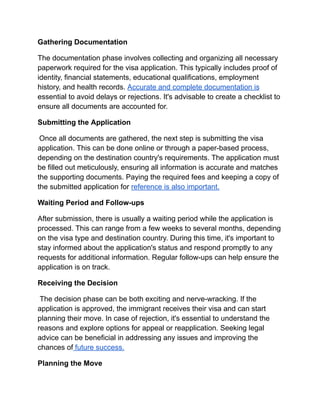 This Is Where Your Immigration Journey Begins | PDF