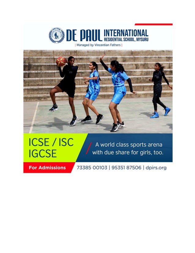 Discovering Excellence at De Paul International Residential School | PDF Discovering Excellence at De Paul International Residential School | PDF