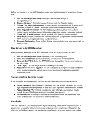 Simplifying Access to Government Services | PDF