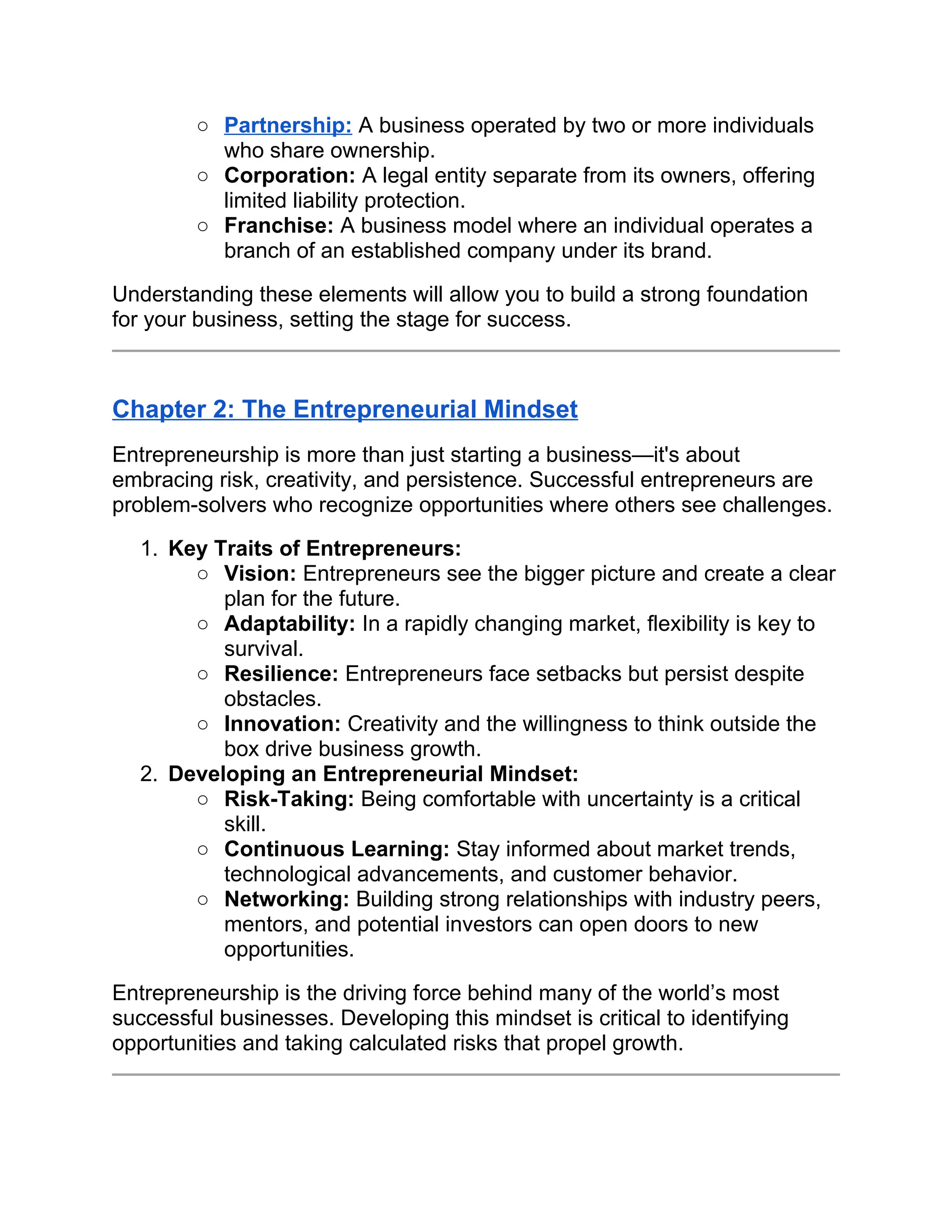 Mastering the Art of Business: A Guide to Success | DOCX