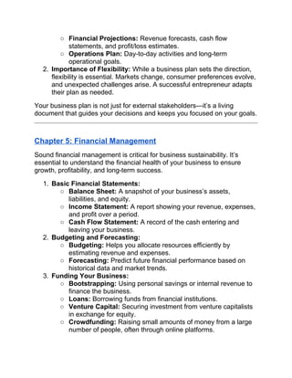 Mastering the Art of Business: A Guide to Success | DOCX