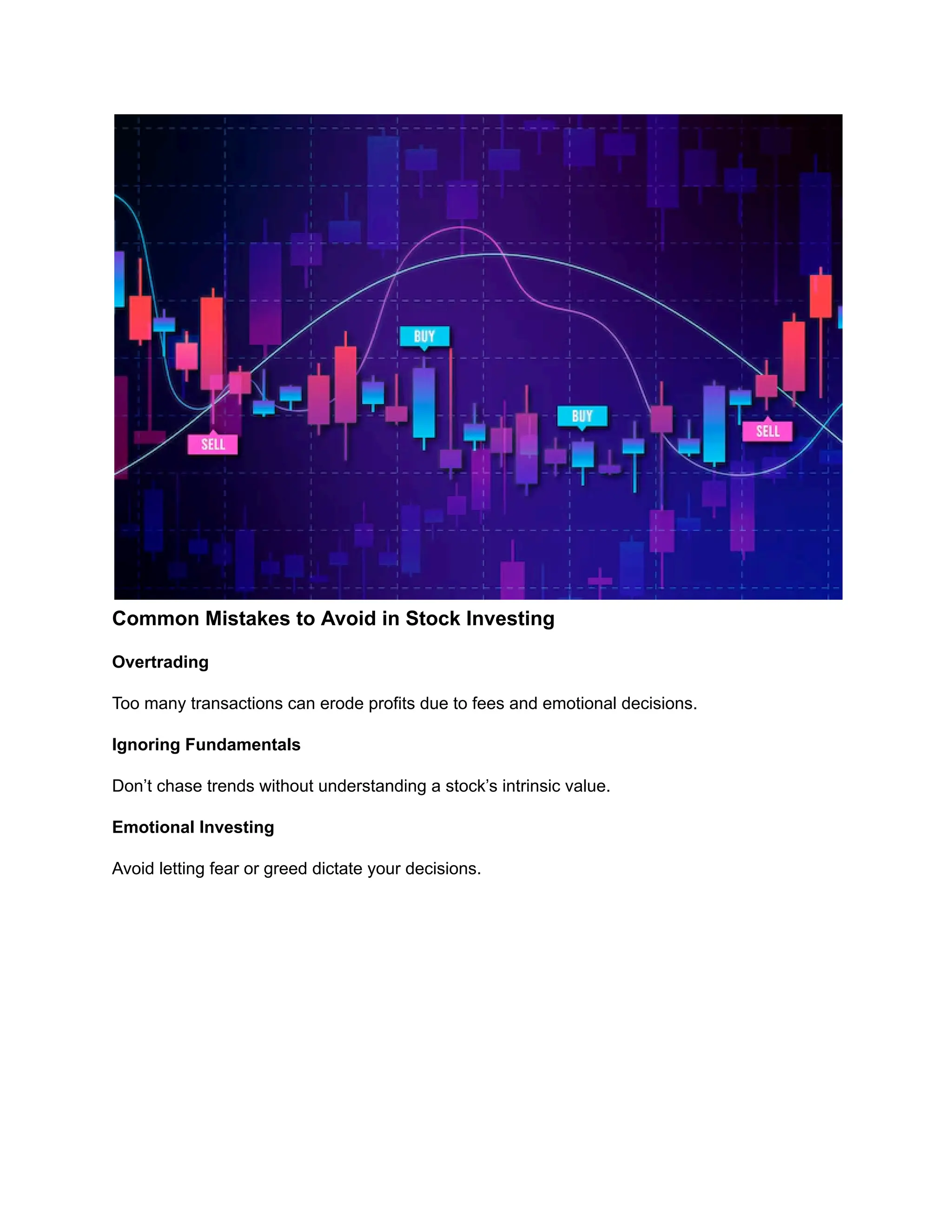 Investing in the stock market can feel overwhelming | PDF
