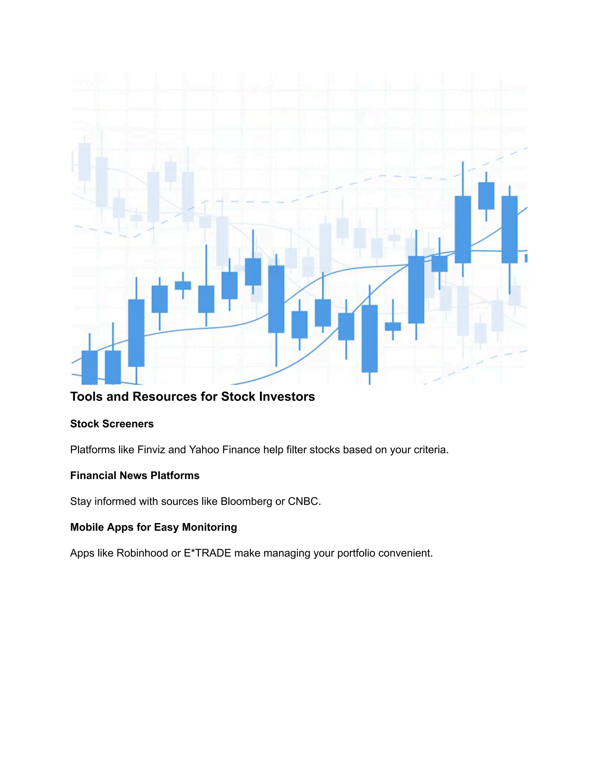 Investing in the stock market can feel overwhelming | PDF