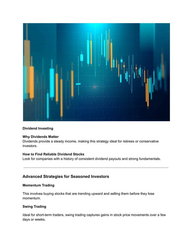 Investing in the stock market can feel overwhelming | PDF