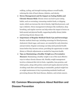 “Nutrition and Chronic Disease Prevention: A Guide to Healthy Living ...