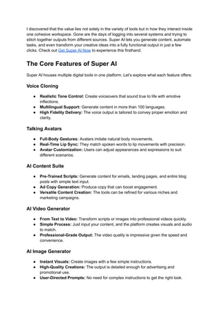 Super AI Review: The First SuperModel™ Uniting Every AI Model Ever ...
