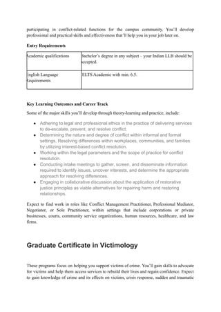 Study Options After LLB in Canada | PDF | Free Download