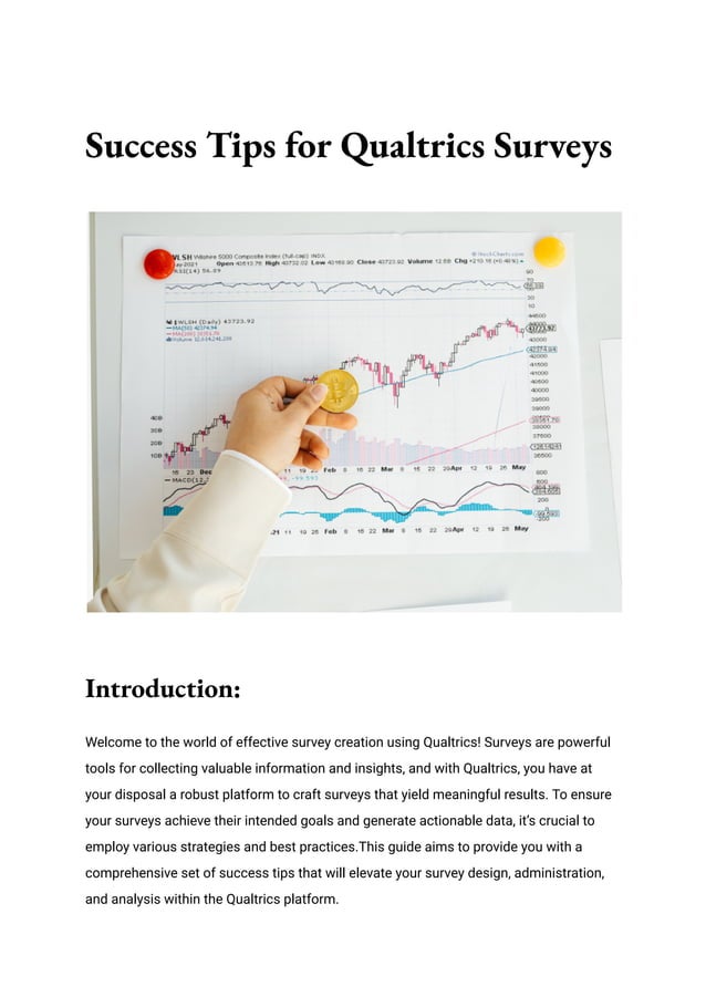 Success Tips for Qualtrics Surveys | PDF | Strategy Video Games | Video ...
