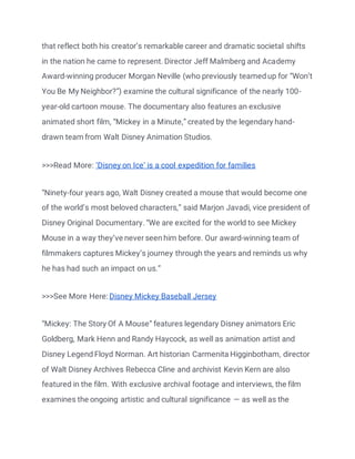 “Mickey: The Story Of A Mouse” Trailer Released | DOCX | Documentary ...