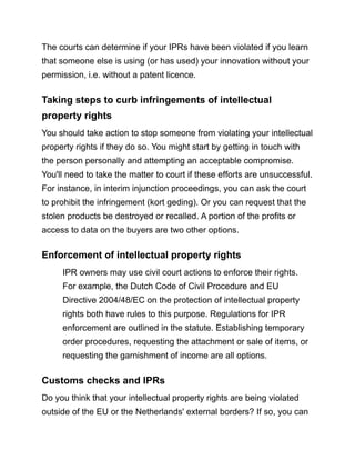 Some Questions And Answers On Intellectual Property | PDF