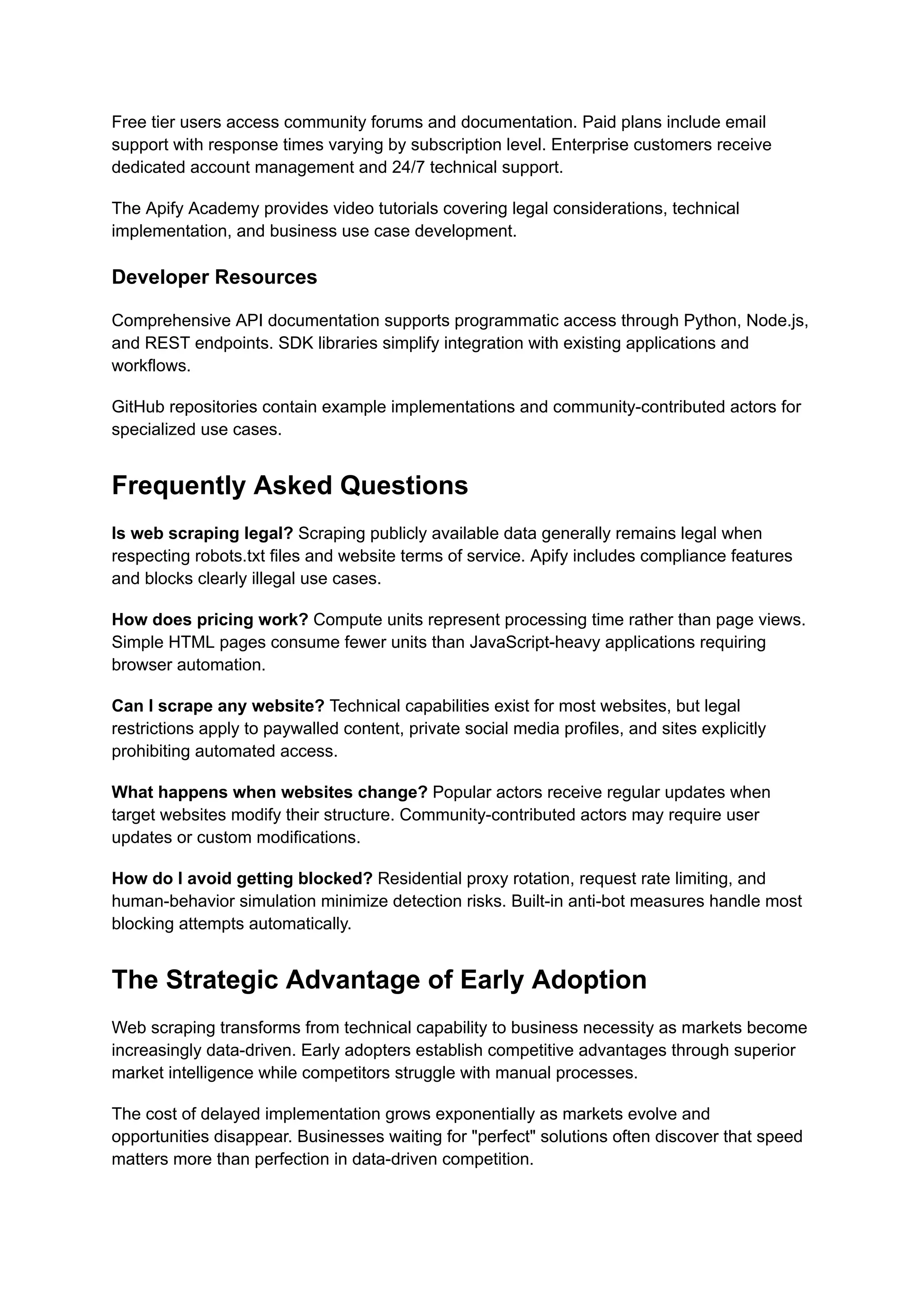 Apify: The No-Code Platform for Web Scraping and Automation in Data ...