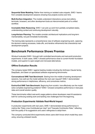 Windsurf Debuts A Free SWE-1 Coding Model For Everyone | PDF