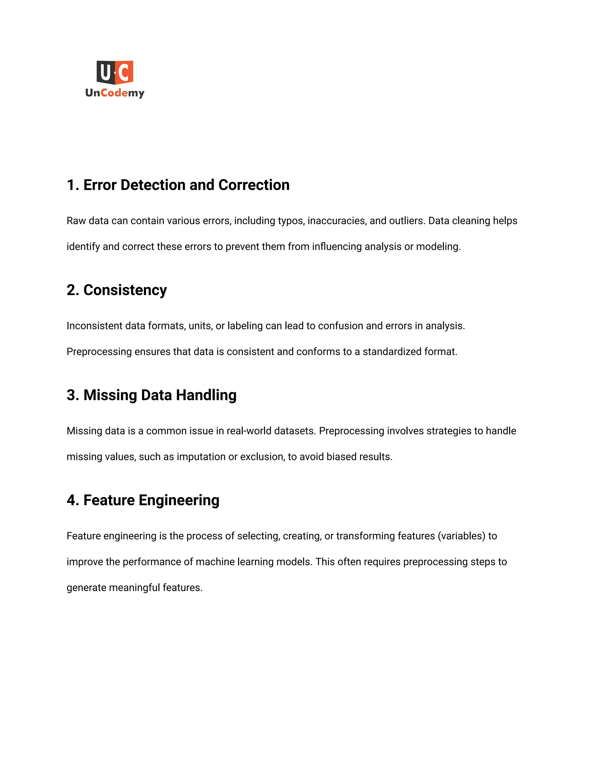 Data Cleaning and Preprocessing: Ensuring Data Quality | PDF