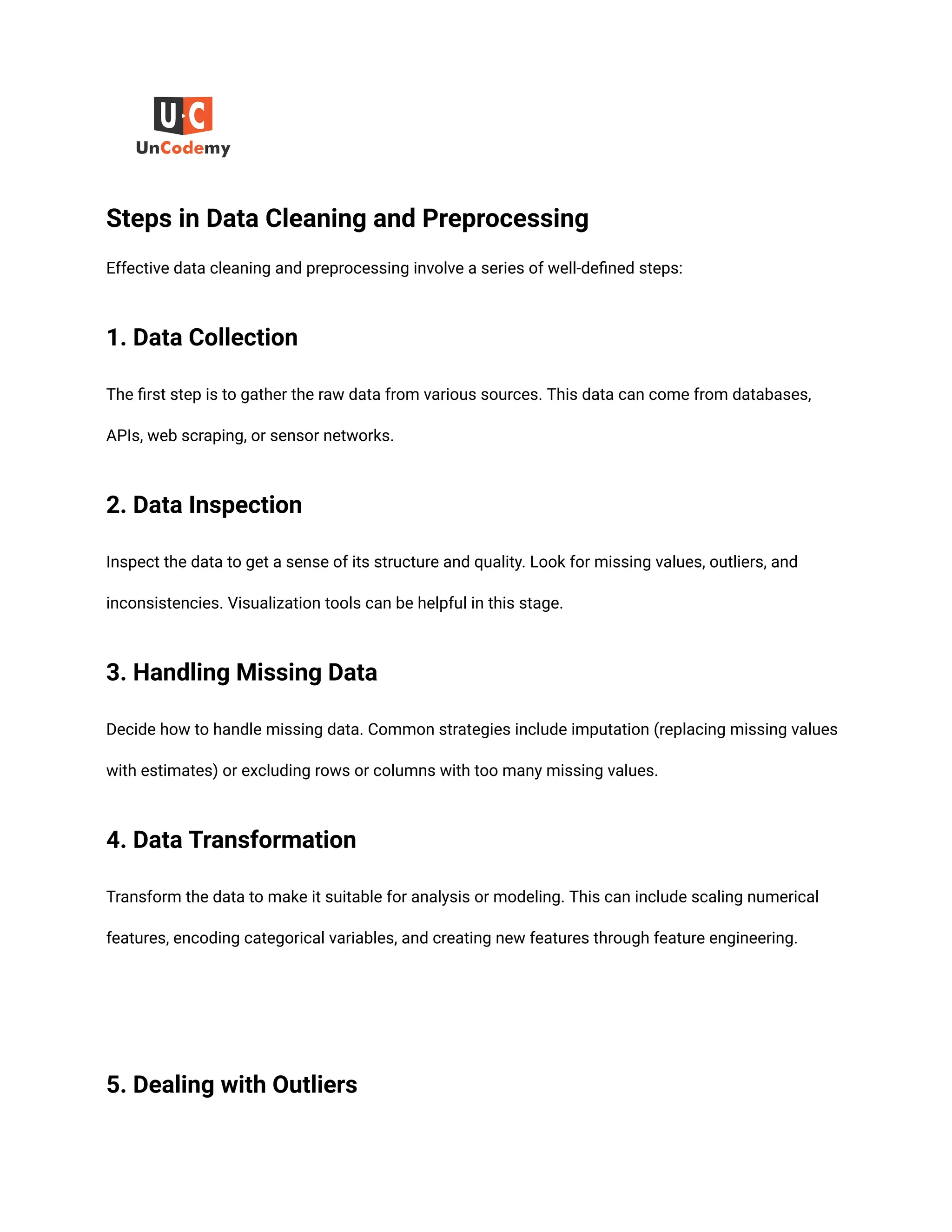 Data Cleaning and Preprocessing: Ensuring Data Quality | PDF
