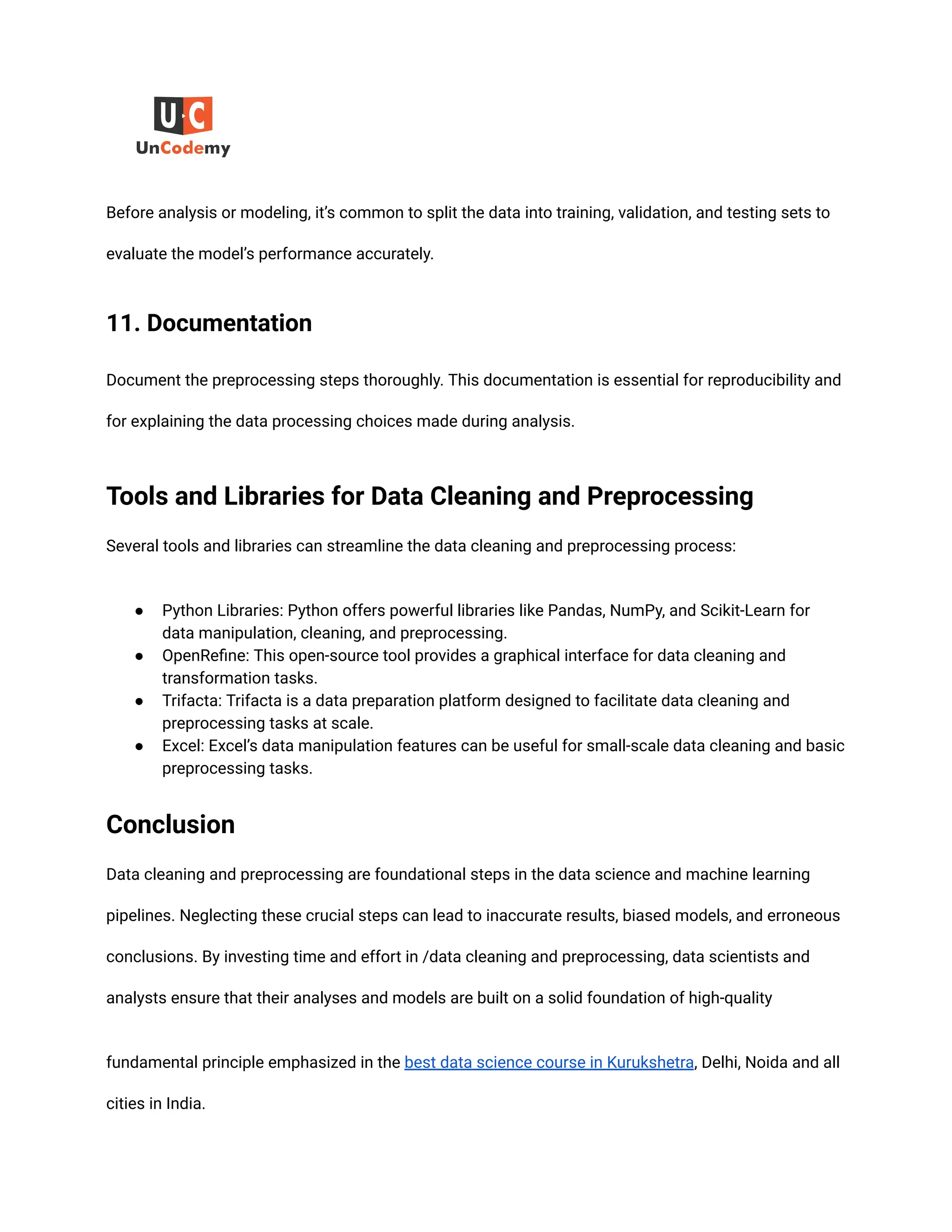 Data Cleaning and Preprocessing: Ensuring Data Quality | PDF