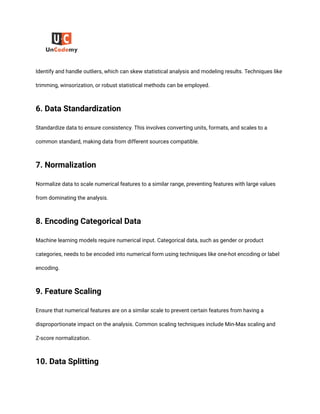 Data Cleaning and Preprocessing: Ensuring Data Quality | PDF