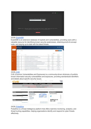 Top Tools For Cybersecurity Experts | PDF