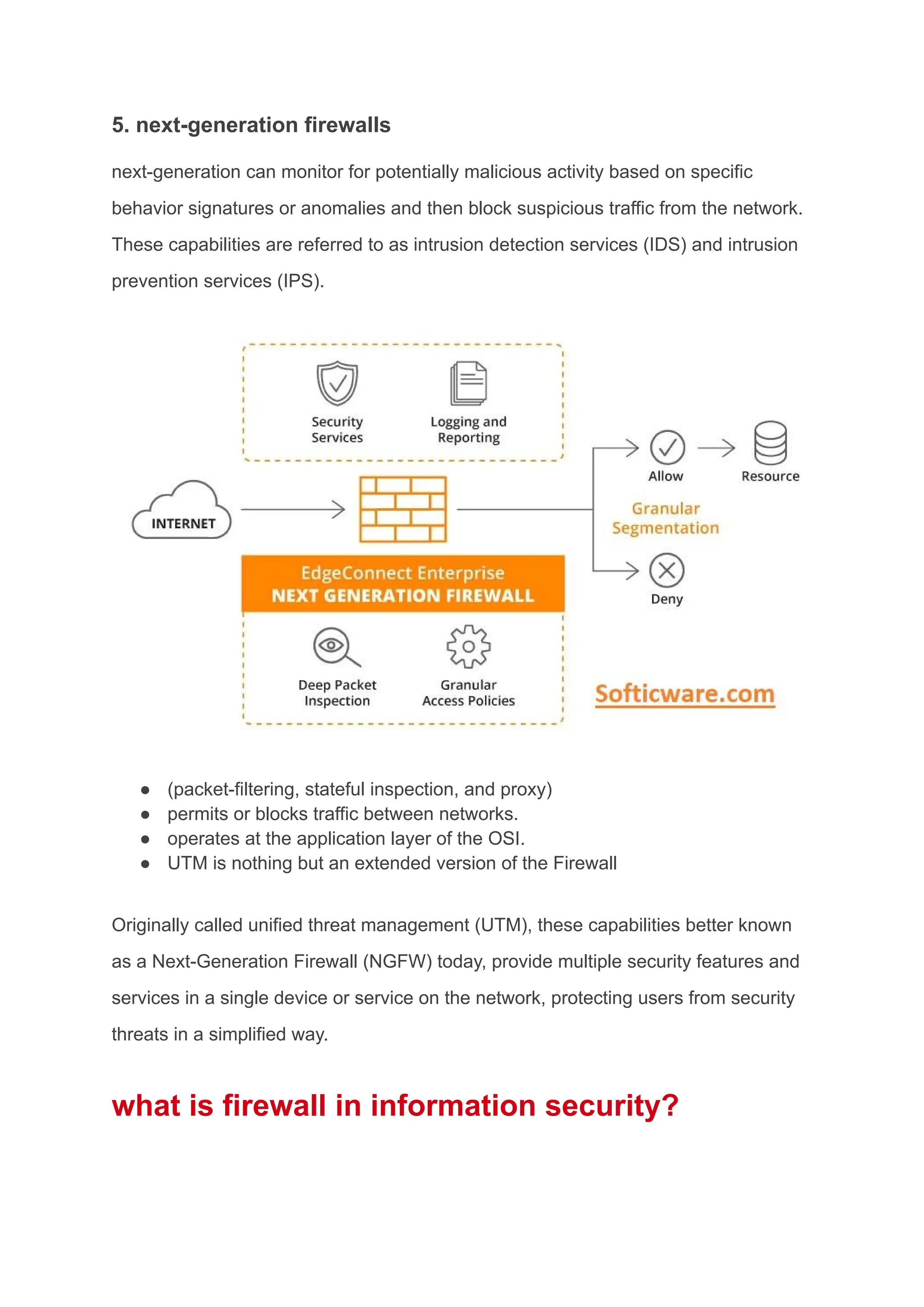 what is firewall in information security? | PDF