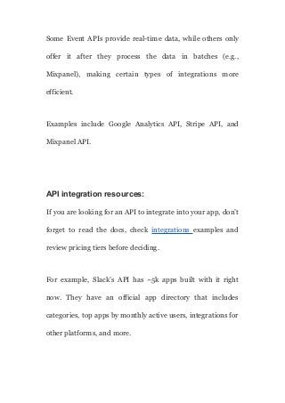 Types of API Integration | PDF
