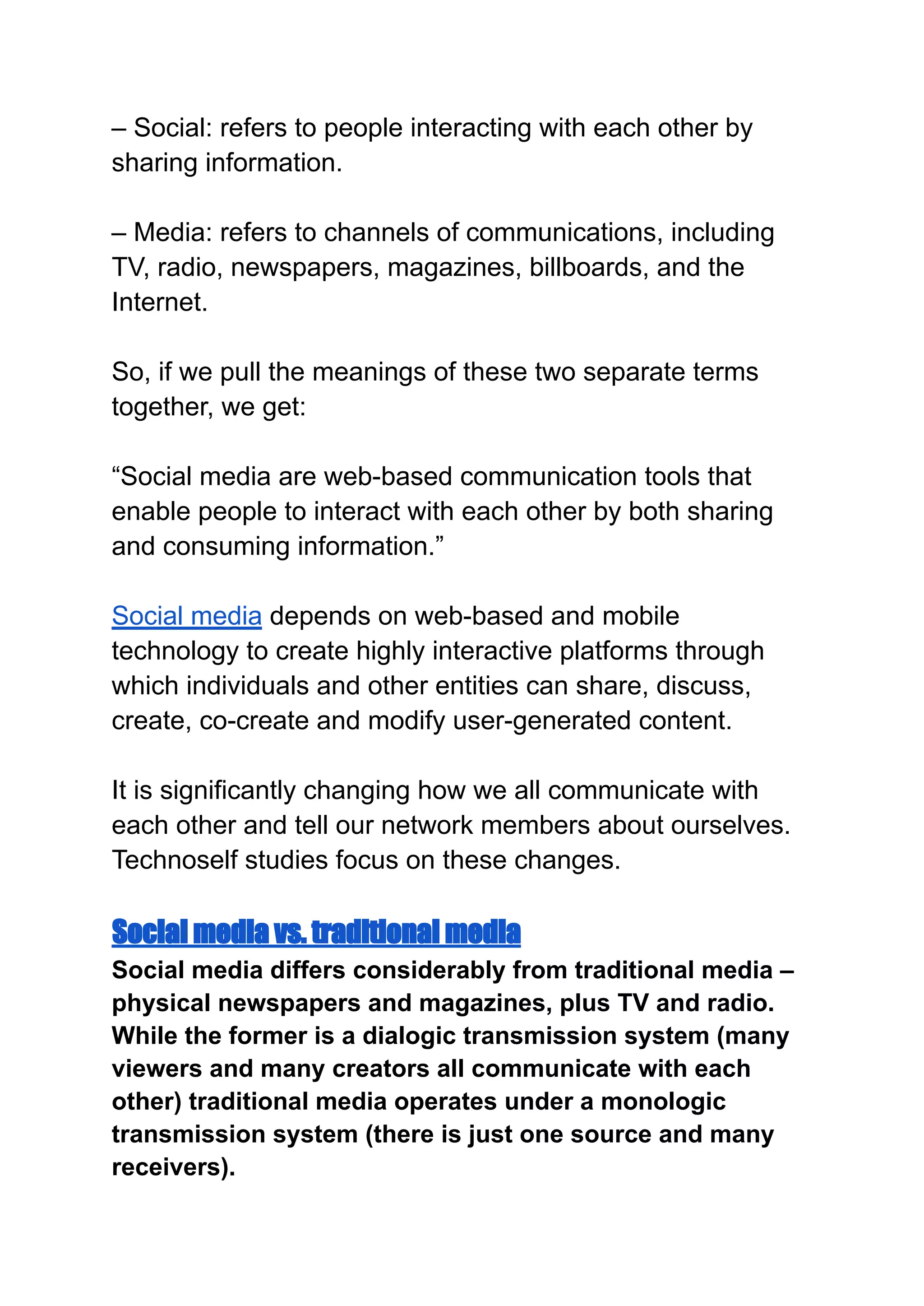 What is social media? | PDF