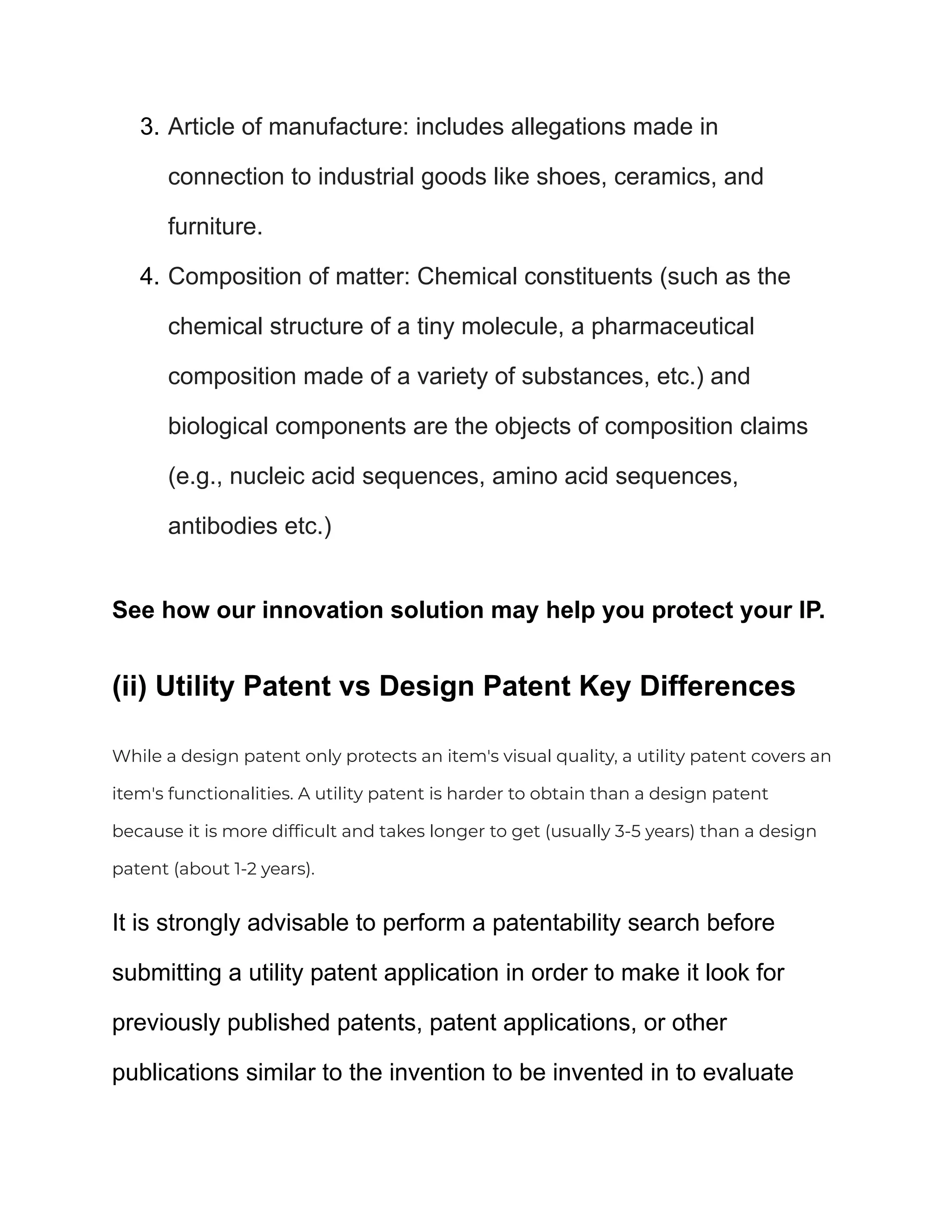 When To File A Design Patent vs Utility Patent Application? | PDF