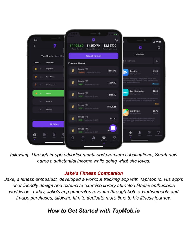 TapMob.io: The Creator's Money-Making App | PDF | Business | Business ...